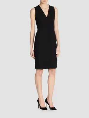 Akris Architecture Collection Double-face Wool Dress