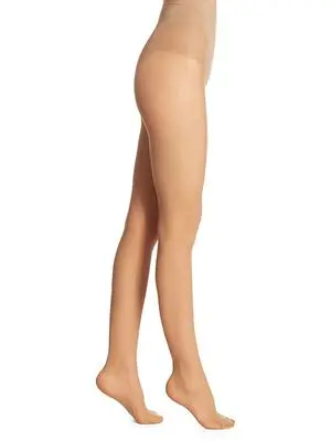 Wolford Beige Tummy-Control Hosiery Caramel