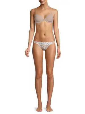 FLEUR DU MAL Lily Lace Cheeky Brief