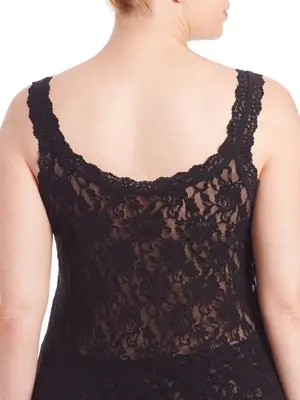 Hanky Panky Plus Signature Lace Camisole - Chai