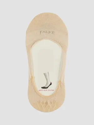 Falke Cotton-blend Invisible Socks - Cream