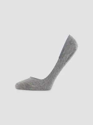 Falke Cotton-blend Invisible Socks Grey Mix