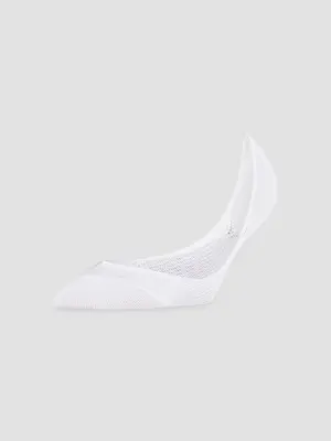 Falke Cotton-blend Invisible Socks White