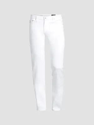 Ag Tellis Stretch Slim-fit Jeans - White