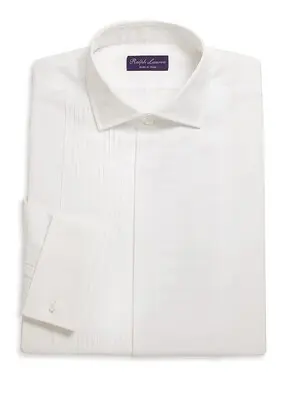 Ralph Lauren Purple Label Purple Label Regular-fit Cotton Long-sleeve Dress Shirt