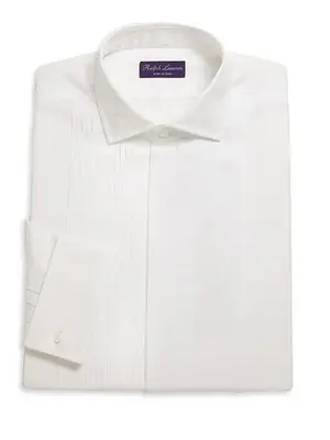 Ralph Lauren Purple Label Purple Label Regular-fit Cotton Long-sleeve Dress Shirt