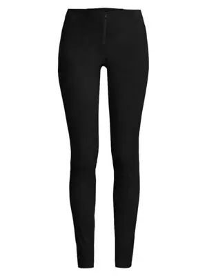 Alice + Olivia Suede Legging Pants