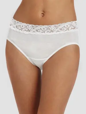 Hanro Mots Cotton Hipster Brief White