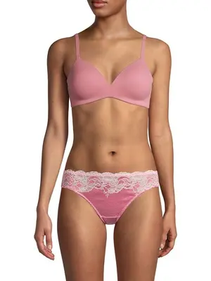 Wacoal How Perfect Wirefree Contour T-shirt Bra - Black