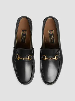 Gucci 1953 Horsebit Leather Loafer - Black