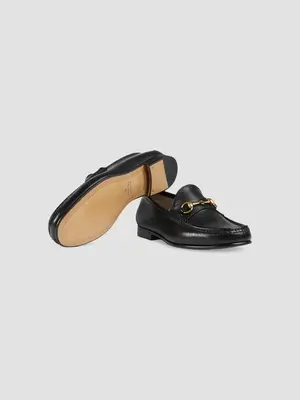 Gucci 1953 Horsebit Leather Loafer - Black