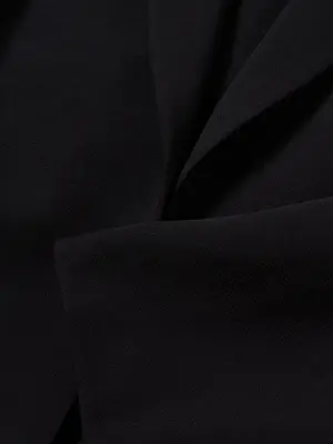 Akris Odette Notch Lapel Wool Blazer