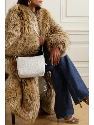 Bottega Veneta Loop Crossbody Bag - White