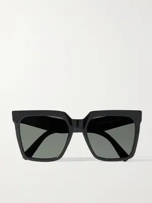 Celine Oversized Square-frame Sunglasses - Black