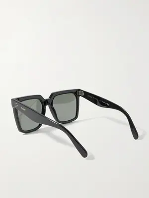 Celine Oversized Square-frame Sunglasses - Black
