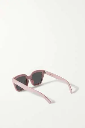 Celine Oversized Square-Frame Sunglasses Pink