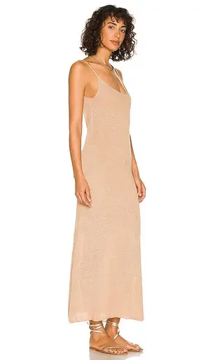 Onia Sweater Maxi Dress - Tan