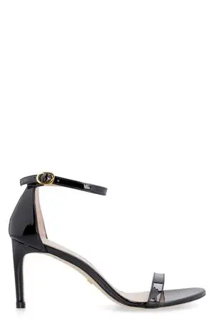 STUART WEITZMAN Nunakedstraight Patent Leather Sandals