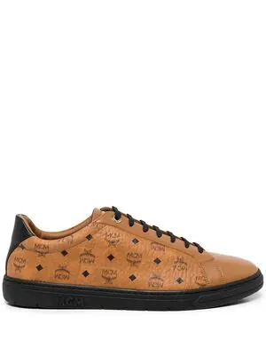Mcm Terrain Low-top Sneakers - Brown