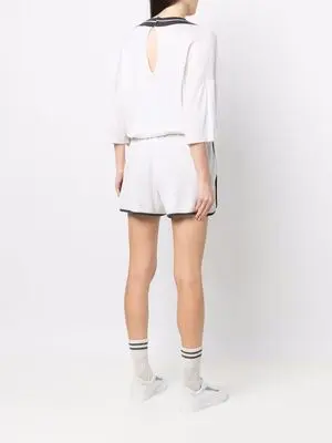 Brunello Cucinelli V-neck Fine-knit Top