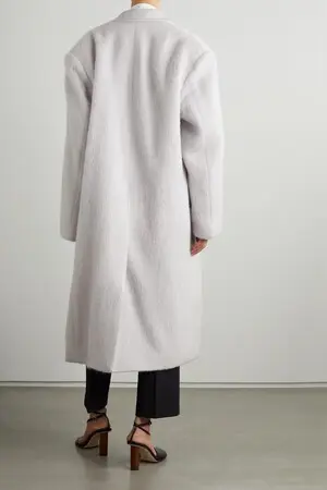THE FRANKIE SHOP John Oversized Wool-blend Coat