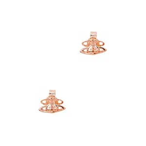 VIVIENNE WESTWOOD Vivienne Westwood Lorelei Rose Gold-tone Orb Stud Earrings - One Size Rose