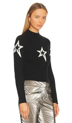 Perfect Moment Cable Underwear Sweater - Black