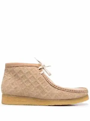 Clarks Textured Lace-up Boots