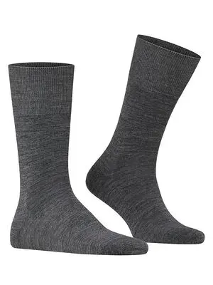 Falke Luxury No. 13 Sea Island Cotton Socks Dark Grey