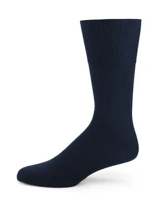 Falke Luxury No. 13 Sea Island Cotton Socks Dark Navy