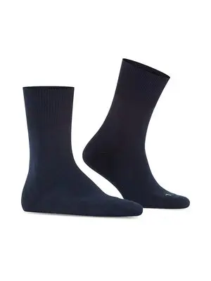 Falke Luxury No. 13 Sea Island Cotton Socks Marine Blue
