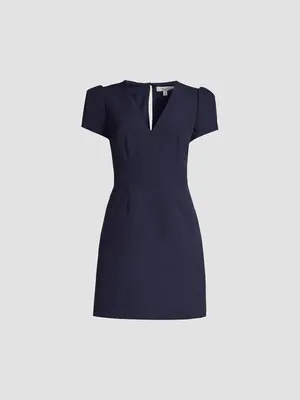 MILLY Cady Minidress - Navy
