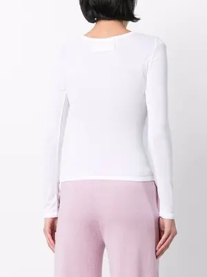 Stella McCartney Cut-out Long-sleeve Top