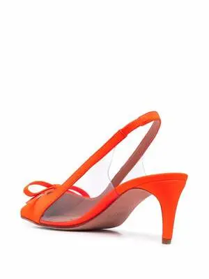 Red Valentino Sandie 60mm Slingback Pumps - Orange