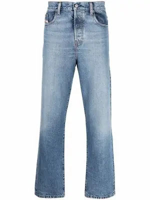 DIESEL® D-viker Straight-leg Jeans - Blue