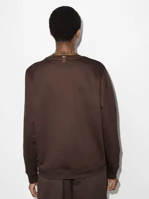 Marc Jacobs Embroidered Logo Cotton Sweatshirt