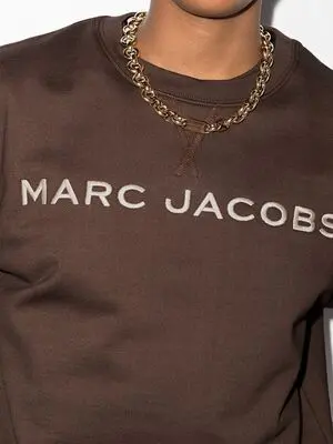 Marc Jacobs Embroidered Logo Cotton Sweatshirt