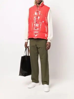 Mackintosh Osaka Quilted Gilet - Red