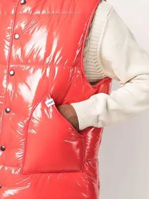 Mackintosh Osaka Quilted Gilet - Red