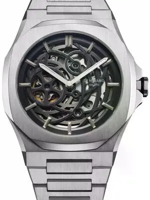 D1 MILANO Skeleton Bracelet Watch 41.5mm - Silver