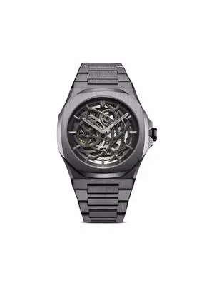 D1 MILANO Skeleton Bracelet 41.5mm - Grey