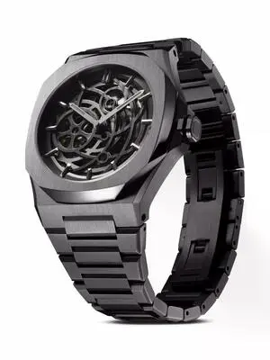 D1 MILANO Skeleton Bracelet 41.5mm - Grey
