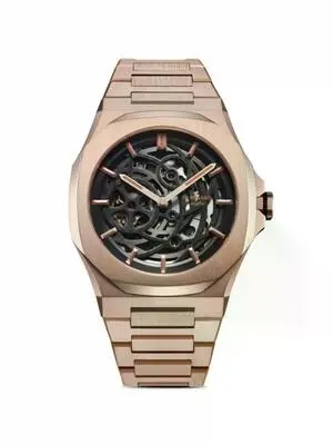 D1 MILANO Skeleton Bracelet 41.5mm - Black