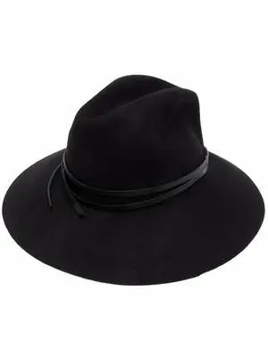 GOLDEN GOOSE Wide-brim Fedora - Black
