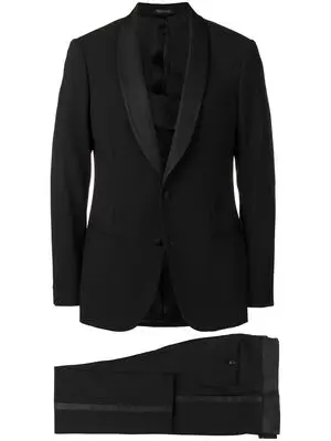 Giorgio Armani Classic Tuxedo Suit - Black