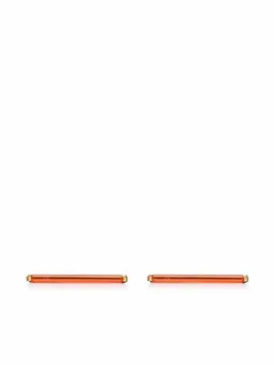 BEATRIZ PALACIOS Short Earrings - Orange