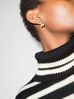 FERRAGAMO Gancini Stud Earrings