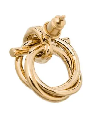 FERRAGAMO Gancini Knot Earrings - Gold