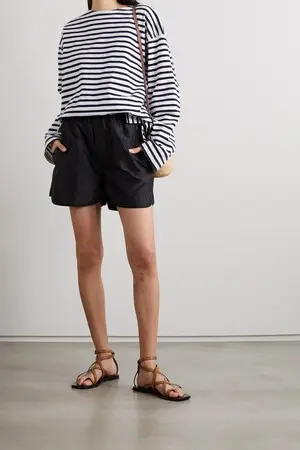Matteau The Breton Striped Cotton-jersey Top