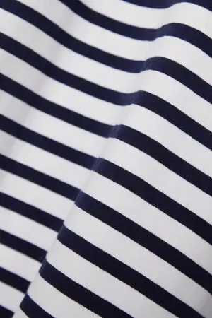 Matteau The Breton Striped Cotton-jersey Top